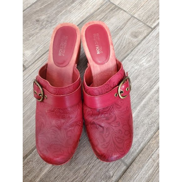 Kenneth Cole | Shoes | Kenneth Cole Check Mate 9s Style Clogs With ...